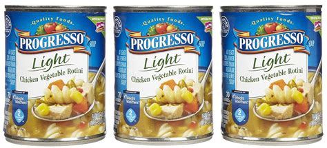 Amazon Com Progresso Light Chicken Vegetable Rotini Soup Grocery Gourmet Food