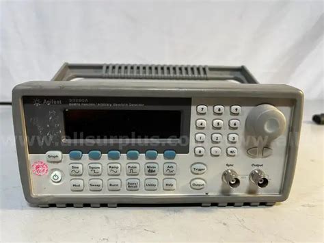 Agilent 33250a Waveform Generator Allsurplus