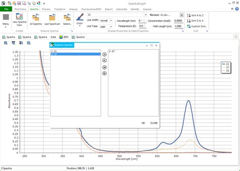Spectragryph Optical Spectroscopy Software Screenshots Spectragryph Optical Spectroscopy Software Screenshots