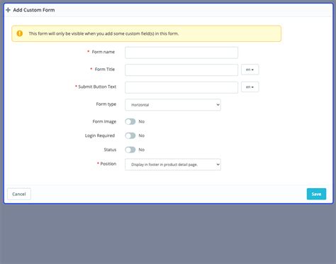 Prestashop Custom Form Maker Customized Form Webkul
