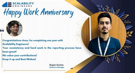 Scalability Engineers On Linkedin Happyworkanniversary 1year