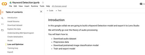 Keyword Detection Snap For Developers