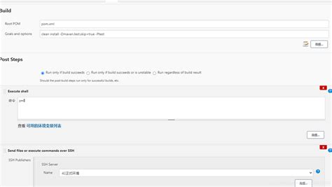 Jenkins使用ssh自动发布到远程服务器的注意事项send Files Or Execute Commands Over Ssh Csdn博客
