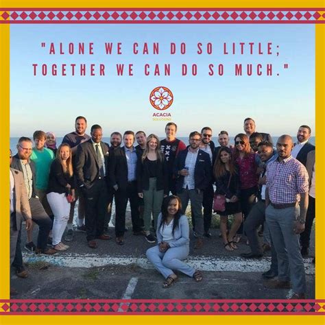 One Of Our Core Values Here At Acacia Solutions Is Teamwork We Pride