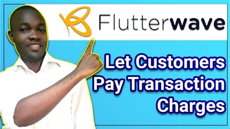 How To Make Customers Pay Transaction Fee On Flutterwave Tutorial Youtube