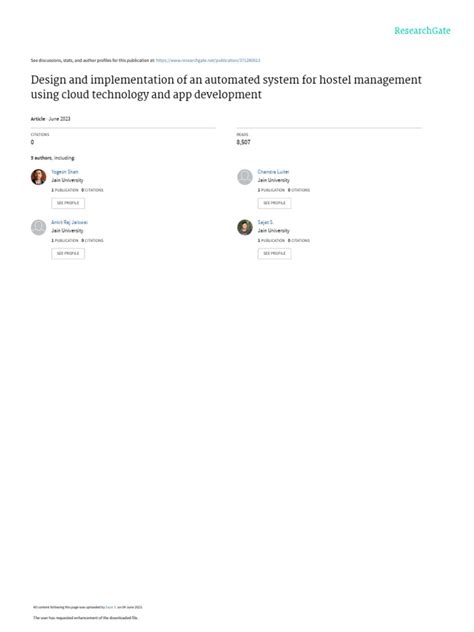 Hostel Management System Report Pdf System Databases