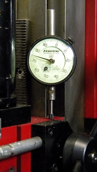 Dial Indicator Helps Set Z Axis Height MachinistBlog Com