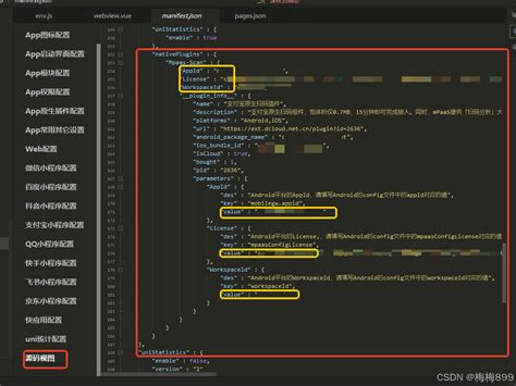 Uniapp 使用支付宝扫码插件打包ios修改config 配置支付宝原生扫码插件 Csdn博客