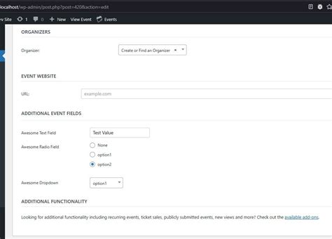 Events Calendar Pro REST API Now Supports Additional Fields The Events Calendar
