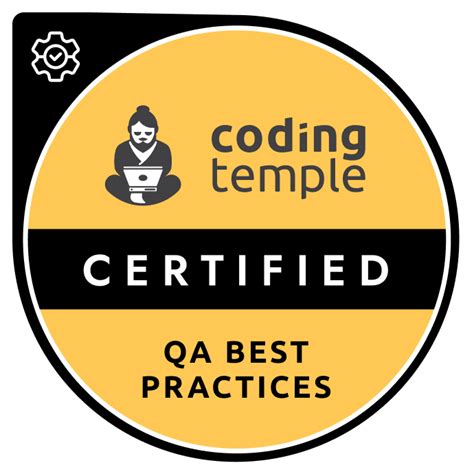 Qa Best Practices Certified Credly