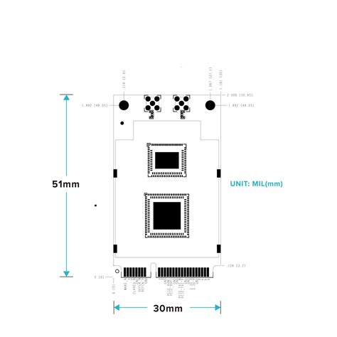 Wi Fi 6 Mini Pcie Module Dbdc 1800mbps Aw7915 Npd 2x