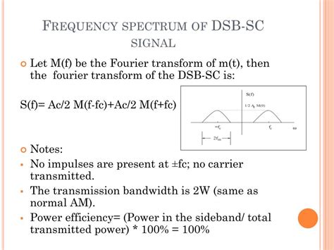 Ppt Dsb Sc And Ssb Powerpoint Presentation Free Download Id 7069923