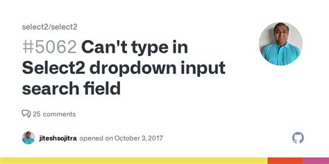 Can T Type In Select Dropdown Input Search Field Issue Select Select GitHub