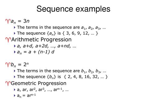 Ppt Discrete Mathematics Recursion And Sequences Powerpoint