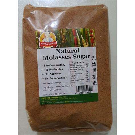 Natural Molasses Sugar 900 Gm Shopee Malaysia
