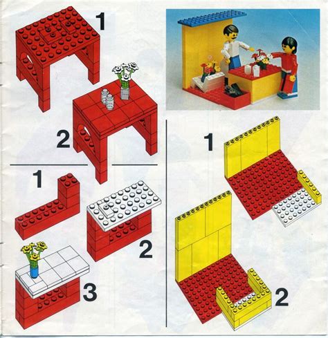 Old LEGO Instructions Lego Lego Instructions Vintage Lego