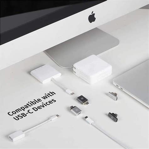 OneMore Magnetic USB C Adapter For MacBook Gadgetsin