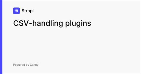 Csv Handling Plugins Voters Strapi