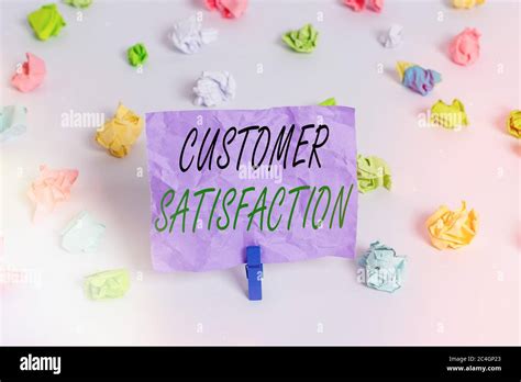 Word Writing Text Customer Satisfaction Business Photo Showcasing