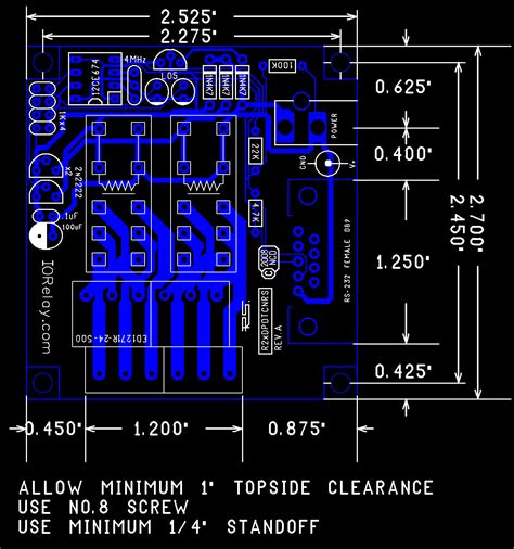 RS 232 2 Channel DPDT Relay Controller With Serial Interface NCD Store