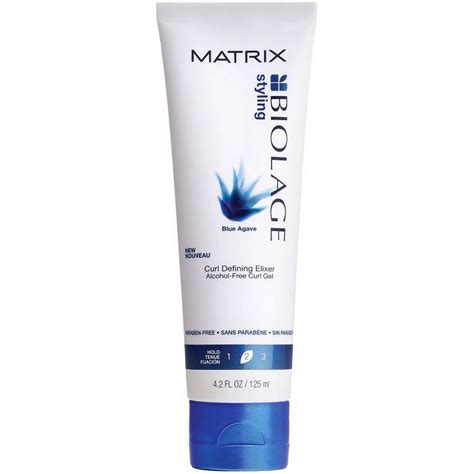 Biolage By Matrix Styling Blue Agave Curl Defining Elixir 4 2 Fl Oz