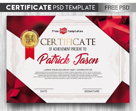 18 Best Free Certificate Templates Printable Editable Downloads