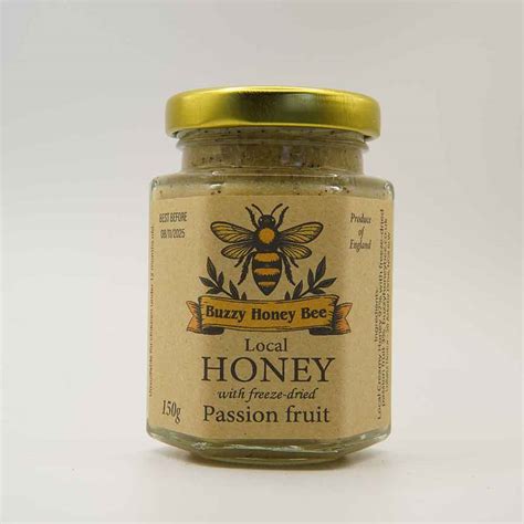 Local Honey With Passion Fruit 150g Fruit Infused Creamed Honey