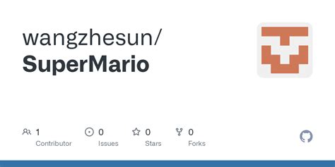 Github Wangzhesunsupermario