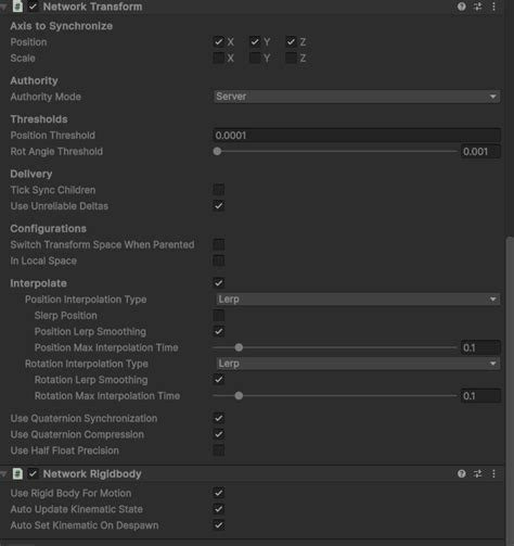 Best Way To Synchronize Thrown Rigidbodies Over The Network Netcode