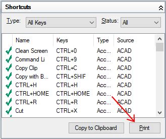 To Customize Shortcut Keys