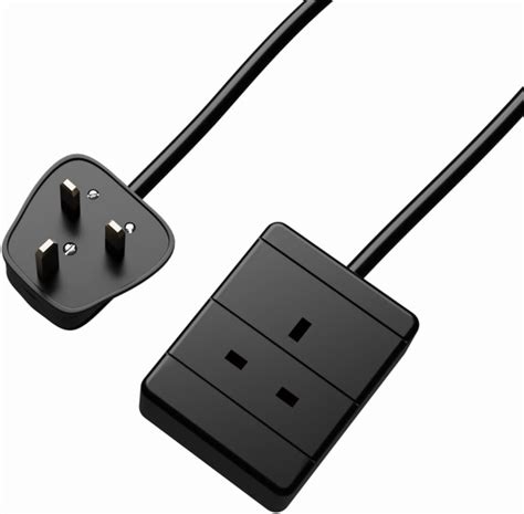 Rhinocables Extension Cord Power Cable Lead With Uk Pin Plug Mains Power Supply 13amp Single