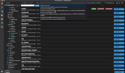 你不得不知道的Git插件 git history EdisonVan 博客园