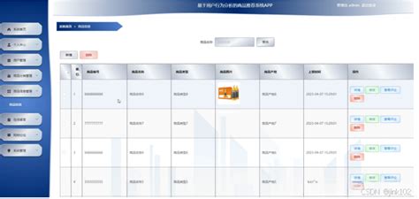 ssm java node python php基于用户行为分析的商品推荐系统app【2024年毕设】 csdn博客
