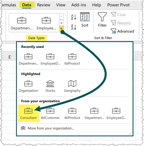How To Use Organizational Data Types In Excel Xelplus Leila Gharani