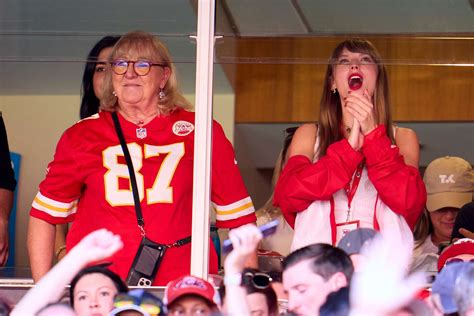 Taylor Screams 'Let's F---ing Go!' After Travis Kelce Touchdown and Internet Goes Wild