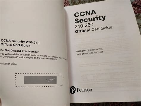 Ccna Security 210 260 Official Cert Guide Omar Santos John Stuppi Books