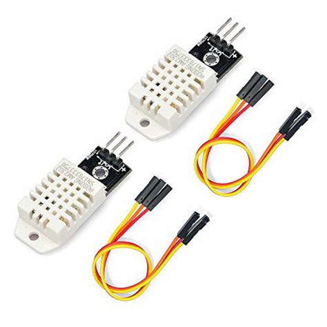 Getuscart Gowoops 2 Pcs Dht22 Temperature Humidity Sensor Module For Arduino Raspberry Pi