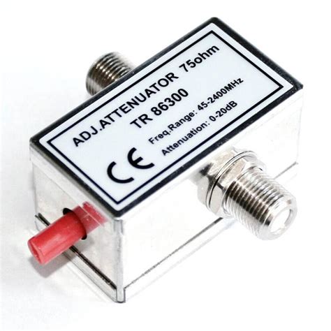 Atenuator S Regulacijom 0 20db 45 2400mhz Dantkom