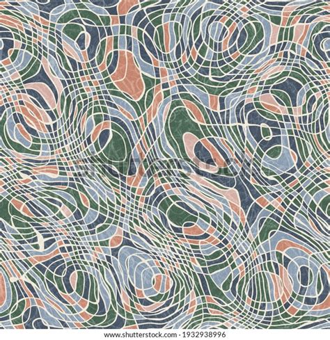 seamless abstract line geo pattern print stock illustration 1932938996