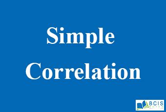 Simple Correlation Data Analysis And Modeling BCIS NOTES