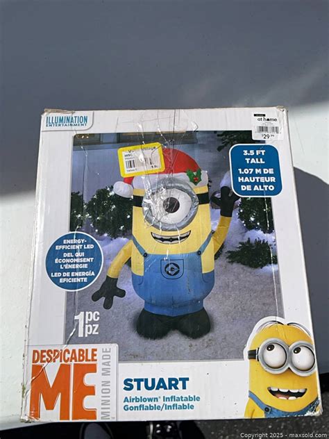 Gemmy Stuart Minion 35ft Christmas Inflatable Maxsold