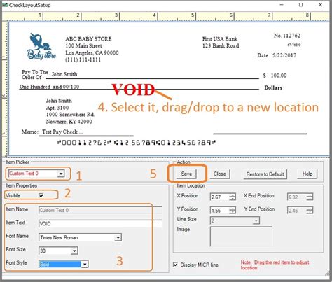 EzCheckPrinting Software How To Print A Void Check