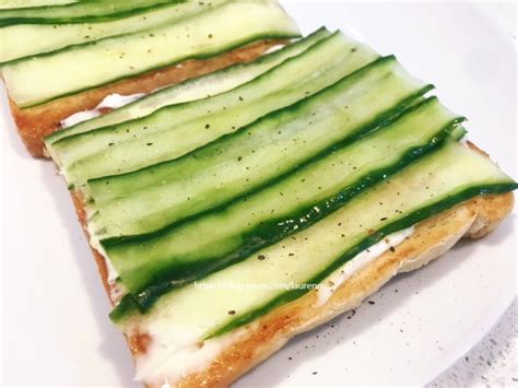 오이 샌드위치ㅣ오이 토스트 샌드위치