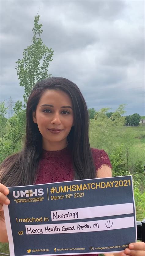 Umhs Class Of 2021 Grad Dr Alisha Qaiser On Neurology Residency At