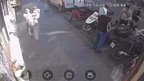 İstanbuldaki Bebekli Kask Hırsızlığı Kamerada › Son Dakika Ankara