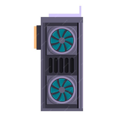 Premium Vector Gpu Icon Cartoon Of Gpu Vector Icon For Web Design