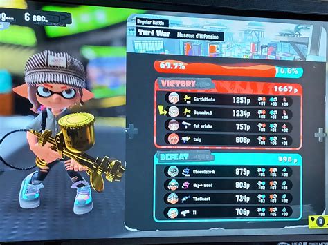 My Best Turf War Round As Aerospray In A Long While Rsplatoon