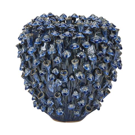 Under Sea Ceramic Mushroom Vase V143 Continental Home