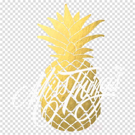 Download Gold Pineapple Png Clipart Juice Pineapple Plantilla