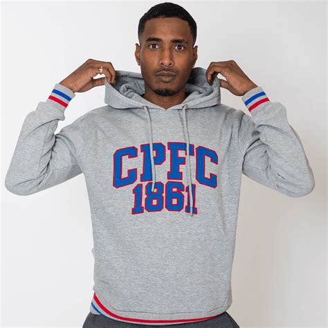 Cpfc 1861 Hoodie Grey